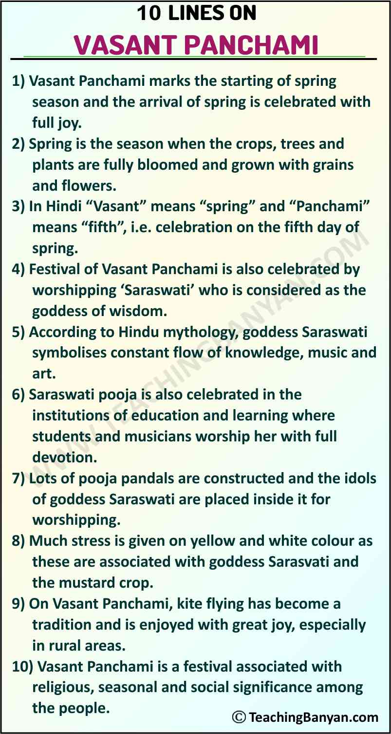 10-lines-on-vasant-panchami - TeachingBanyan.com 10-lines-on-vasant-panchami - TeachingBanyan.com